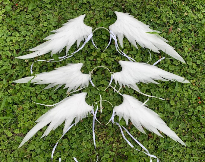 Angel Headwings 1 Pair / Headpiece DMC Inspired - Etsy