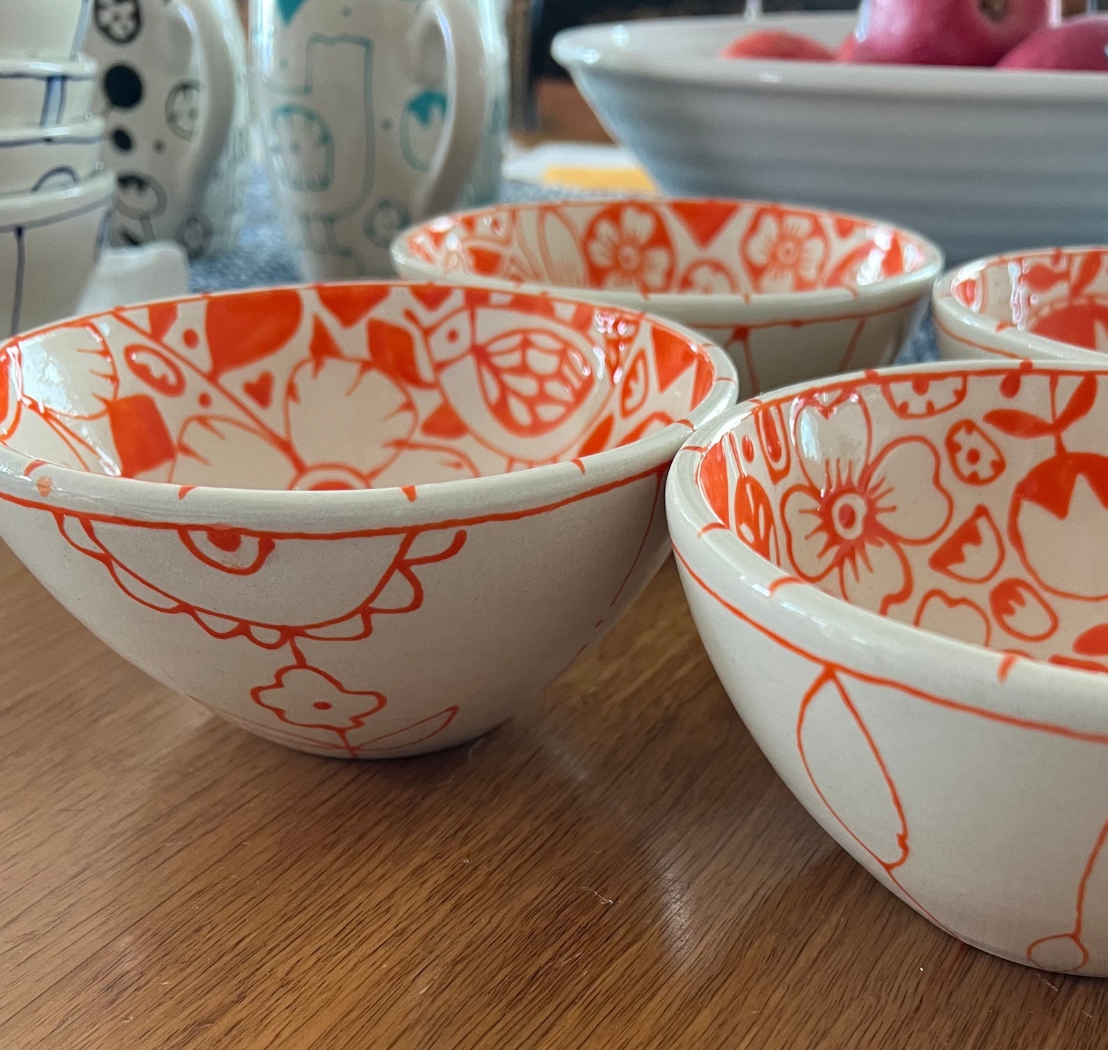 Hand Painted 5.5 Cereal Bowl. Additional Colors - Etsy