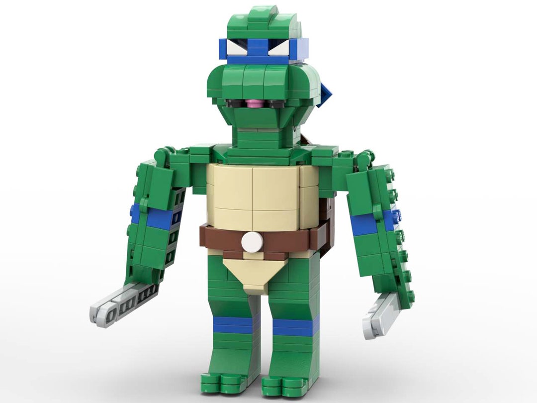 Leonardo Custom LEGO© Figure Instructions - Etsy