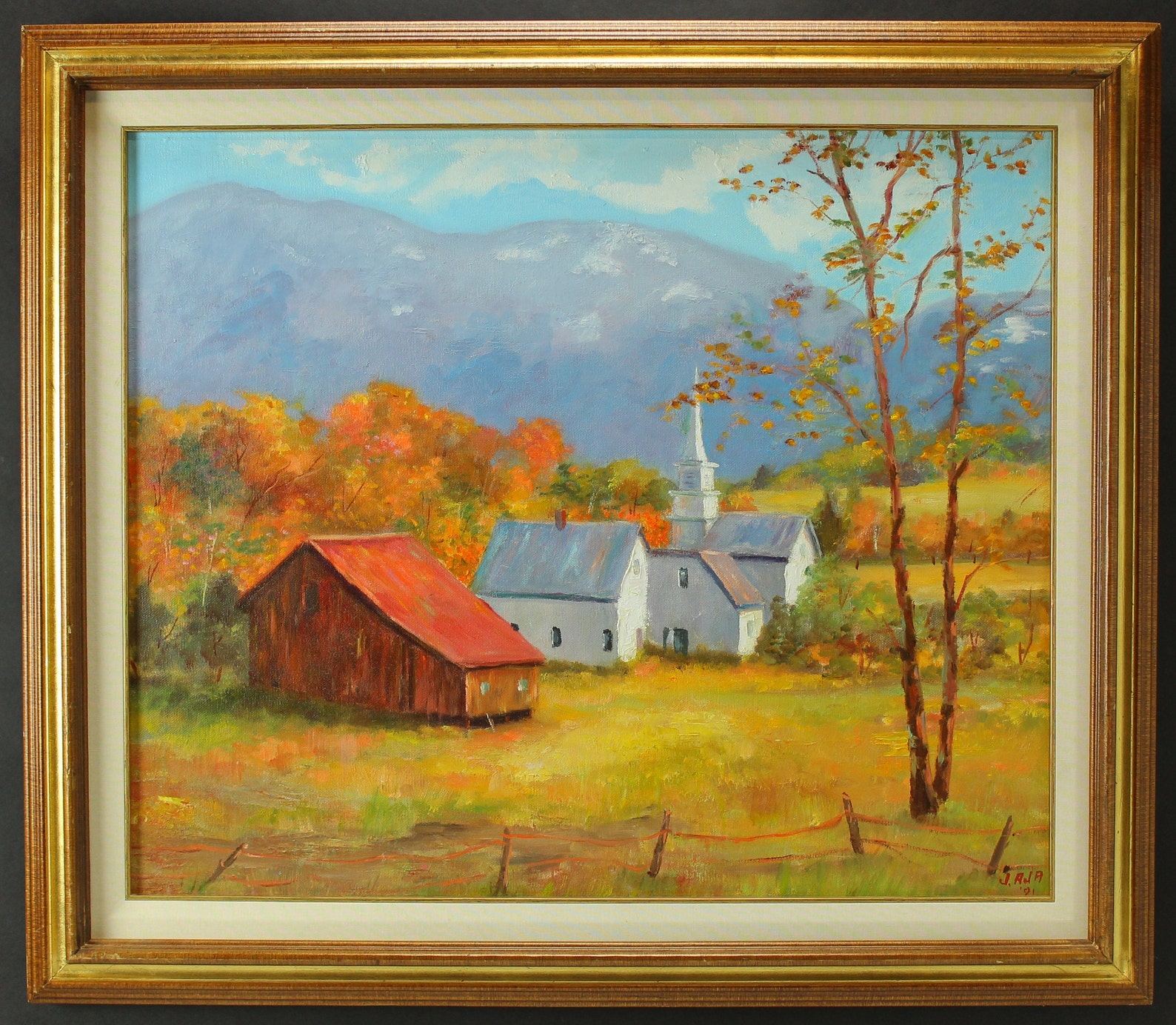 J. AJA, Oil on Canvas 20x24 - Etsy