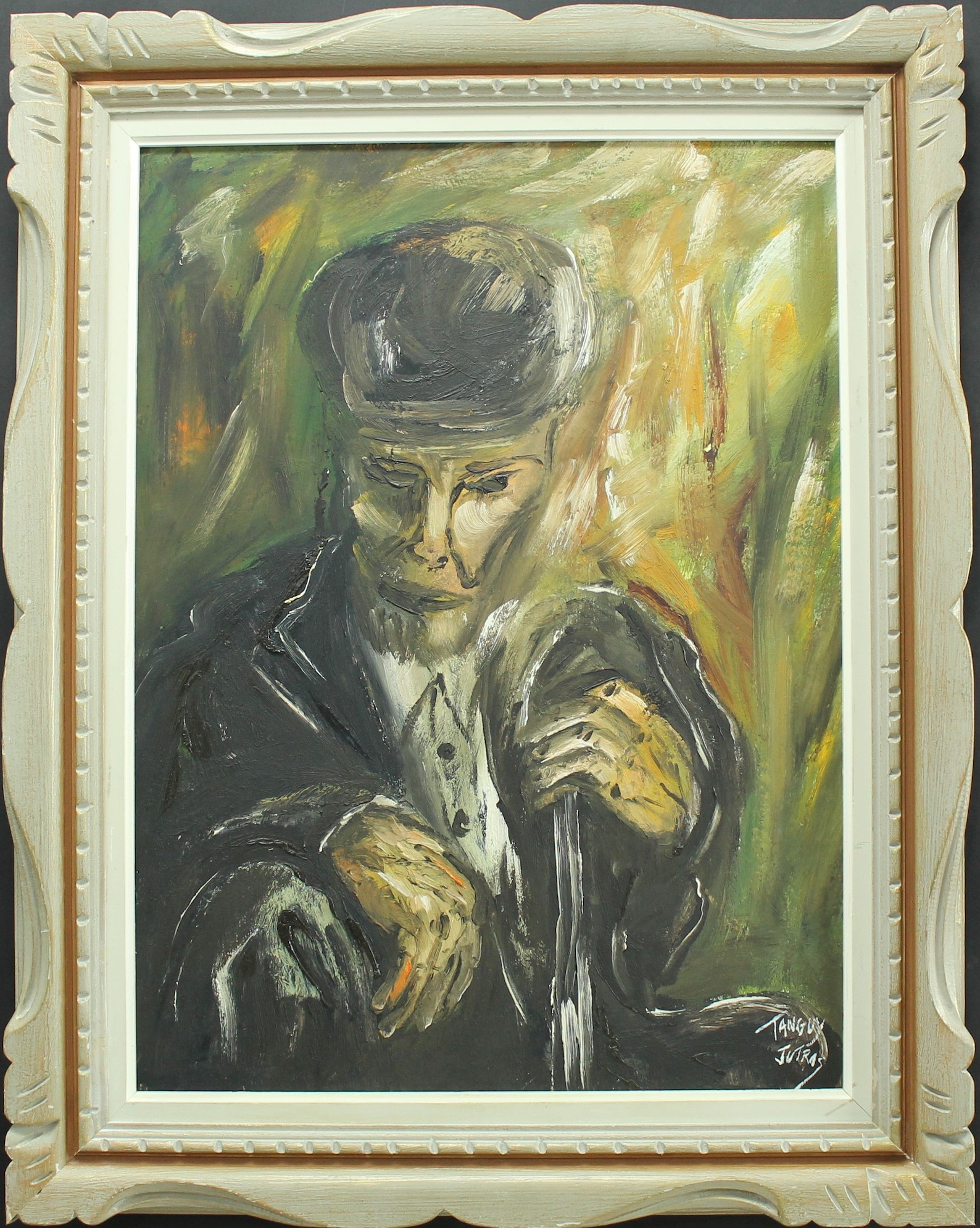 T. Jutras Original Painting, Oil Painting, Vintage Painting, Canadian ...