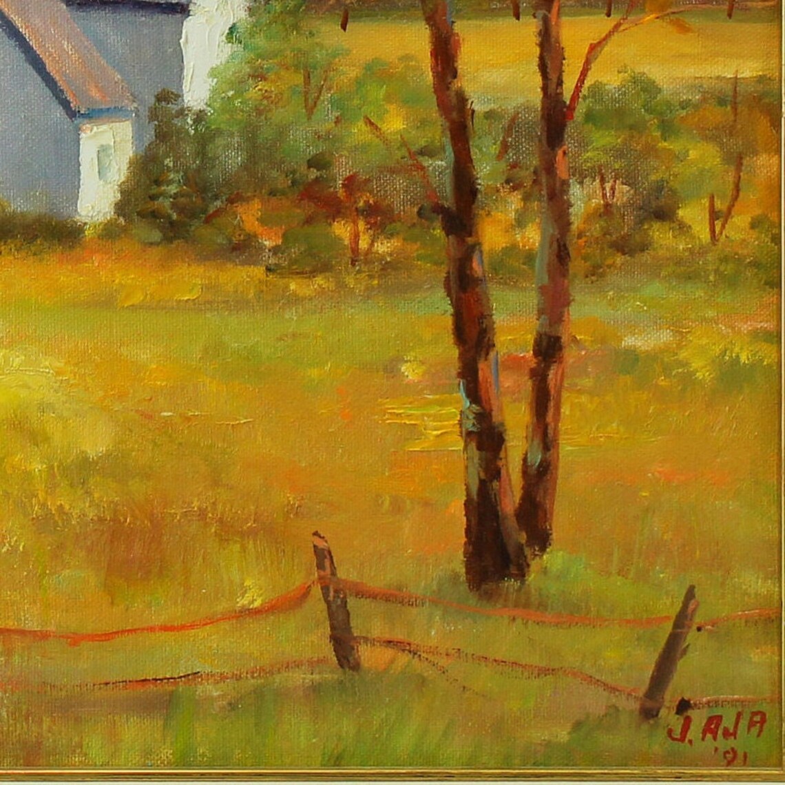 J. AJA, Oil on Canvas 20x24 - Etsy