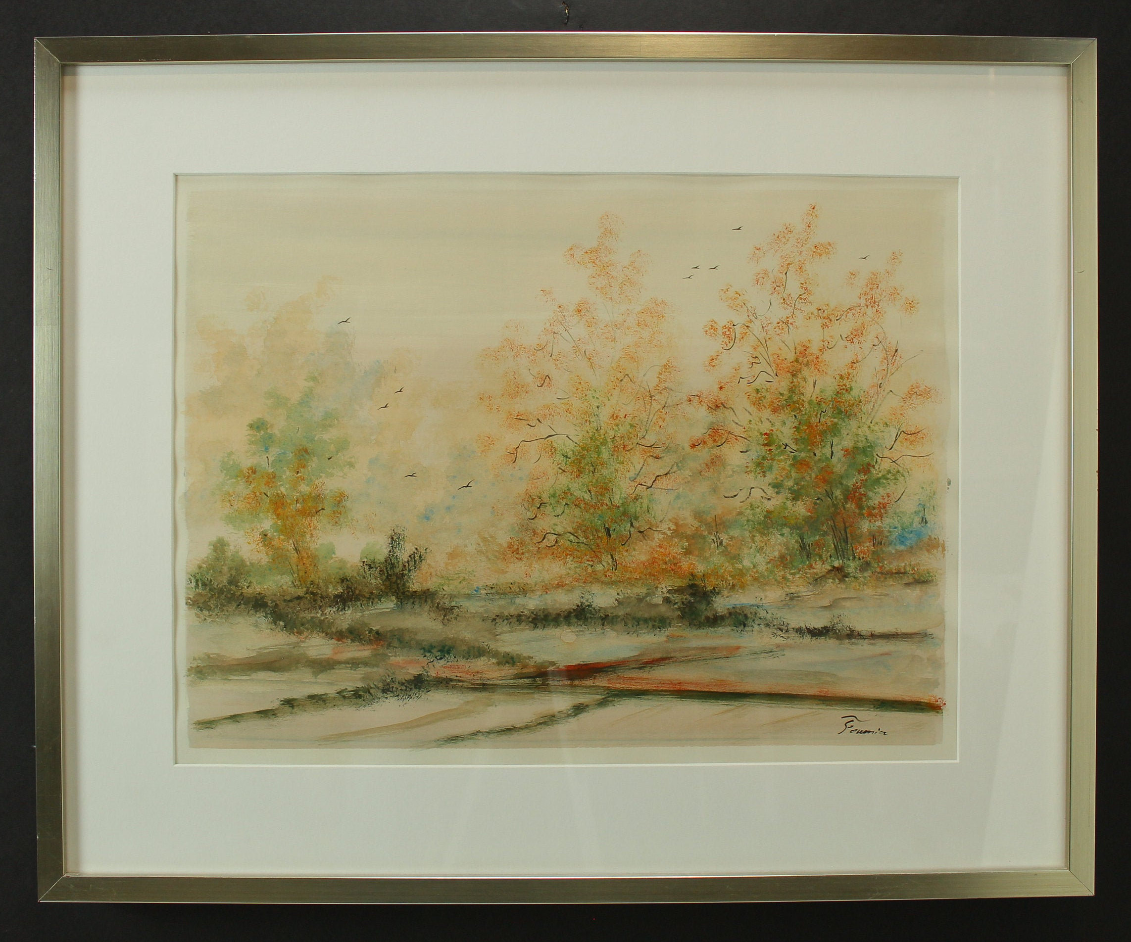 T. Fournier - Watercolor, Canadian Artist, House Warming Gift, Fathers ...