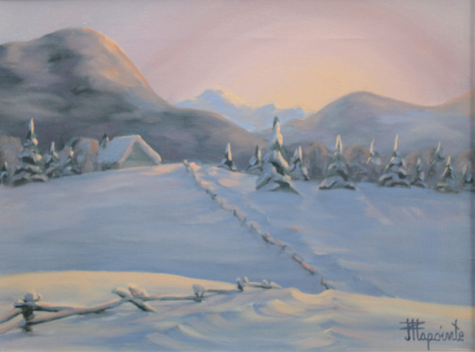 J. P. Lapointe - Canadian Landscape Oil Painting, Canadian Artist ...