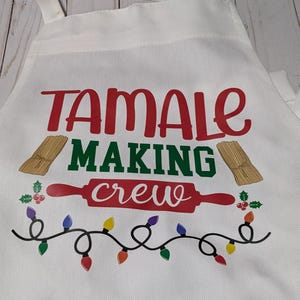 Tamale Making Crew Apron or Tee - Etsy