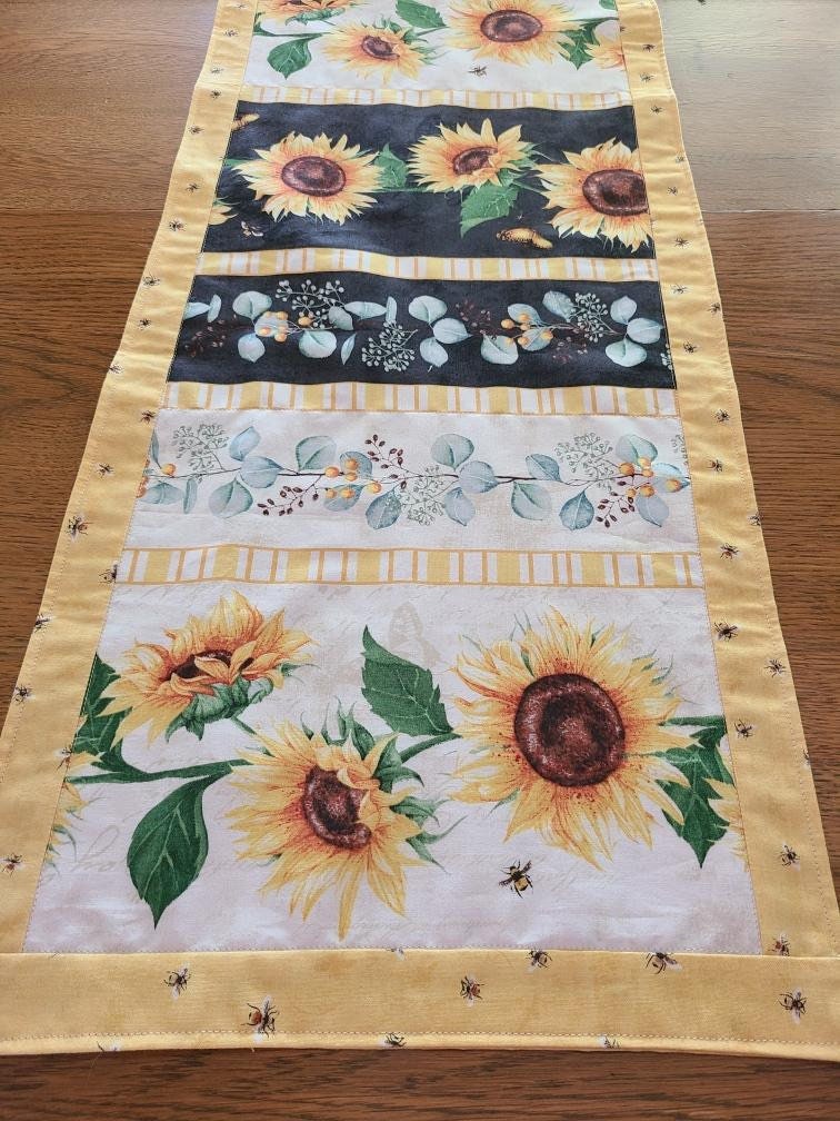 Sunflower Table Runner - Sunflower Decor - Fall Table Runner - Etsy
