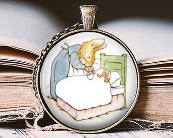 Peter Rabbit Necklace - Etsy