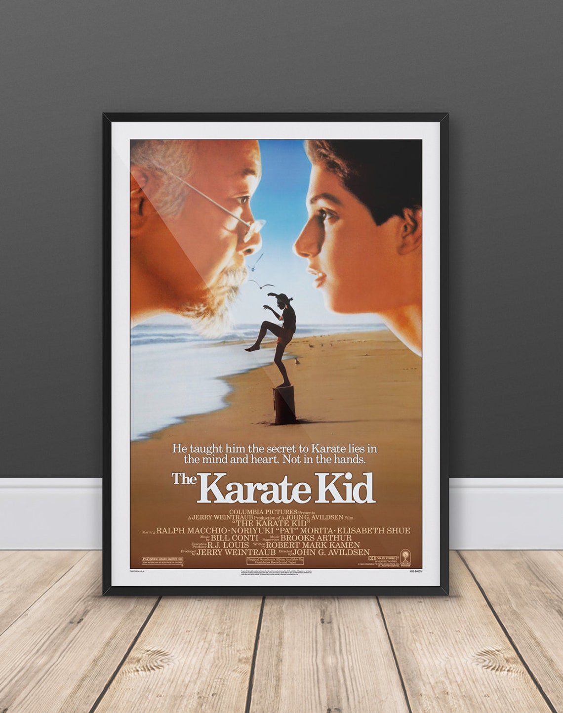The Karate Kid Movie Poster Digital Poster Download - Etsy Israel