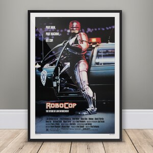 Robocop Movie Poster - 1987 - Digital Download, A3 Tabloid, Printable ...