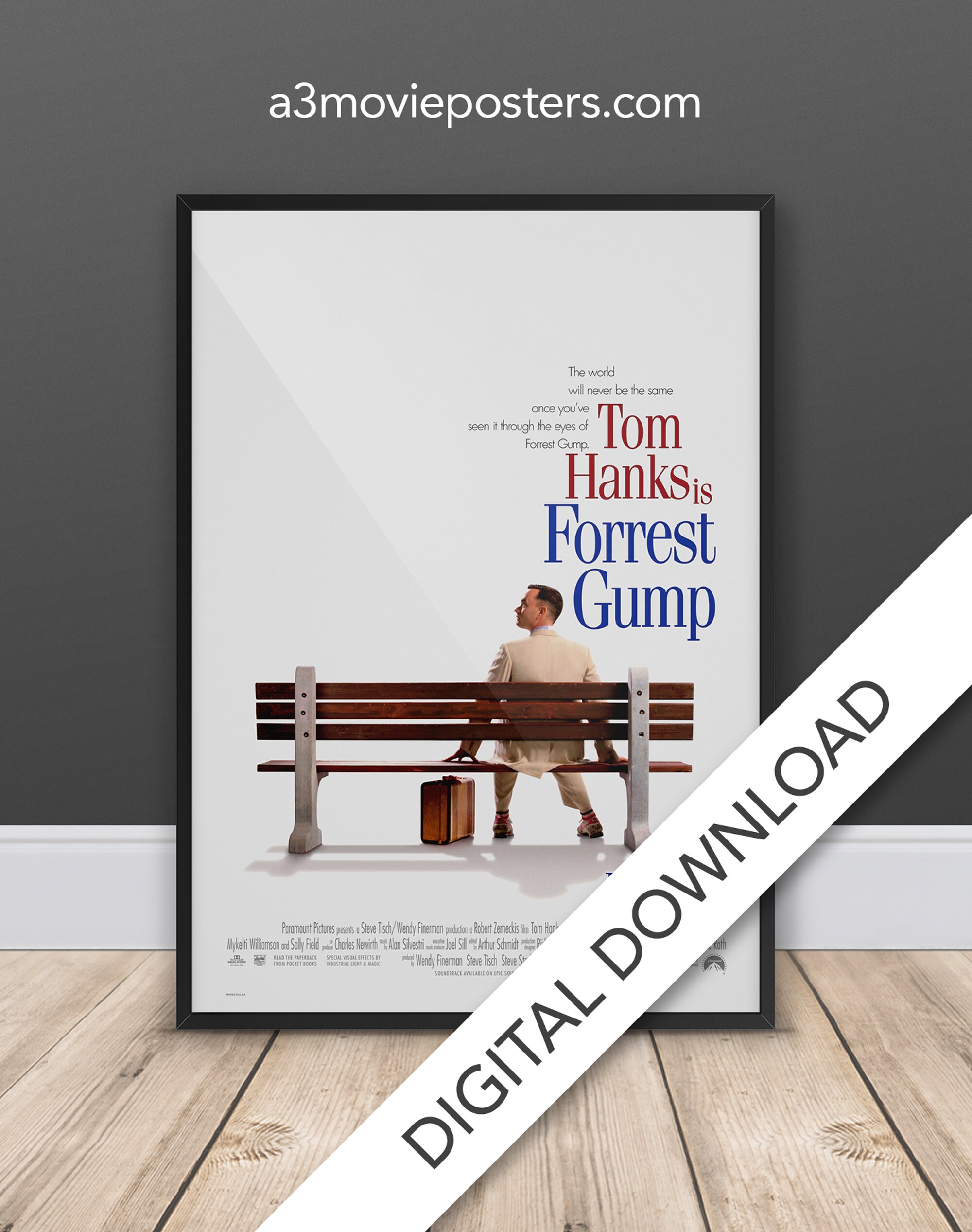 Forrest Gump Poster Font
