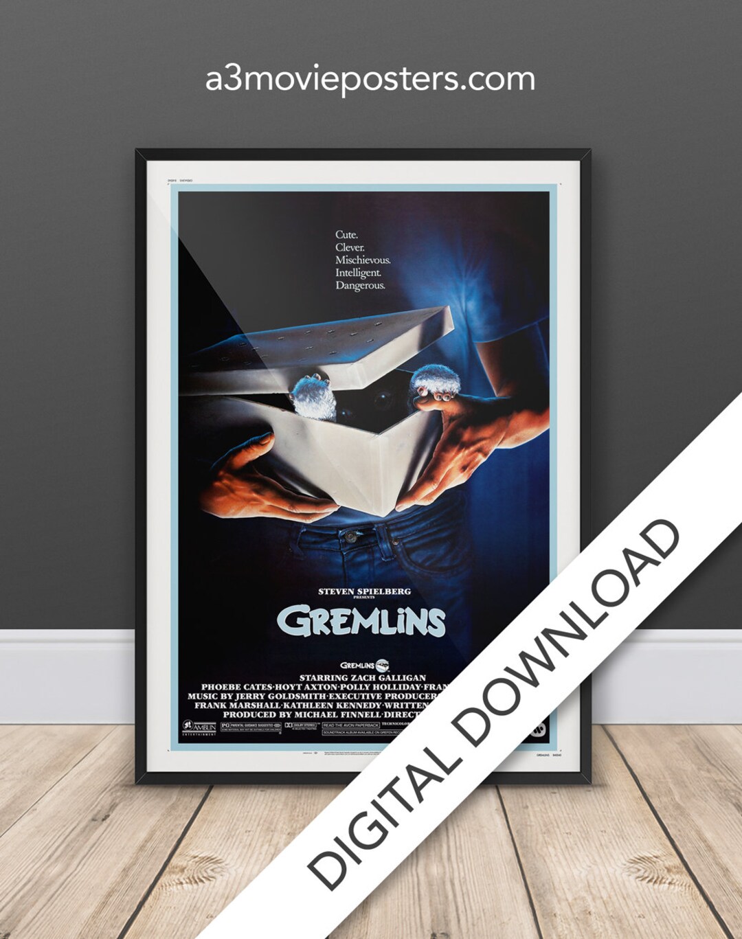 Gremlins, 1984 - Digital Download, Printable Wall Art Print, Printable ...