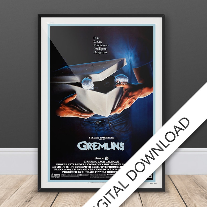 Gremlins Movie Poster - Etsy