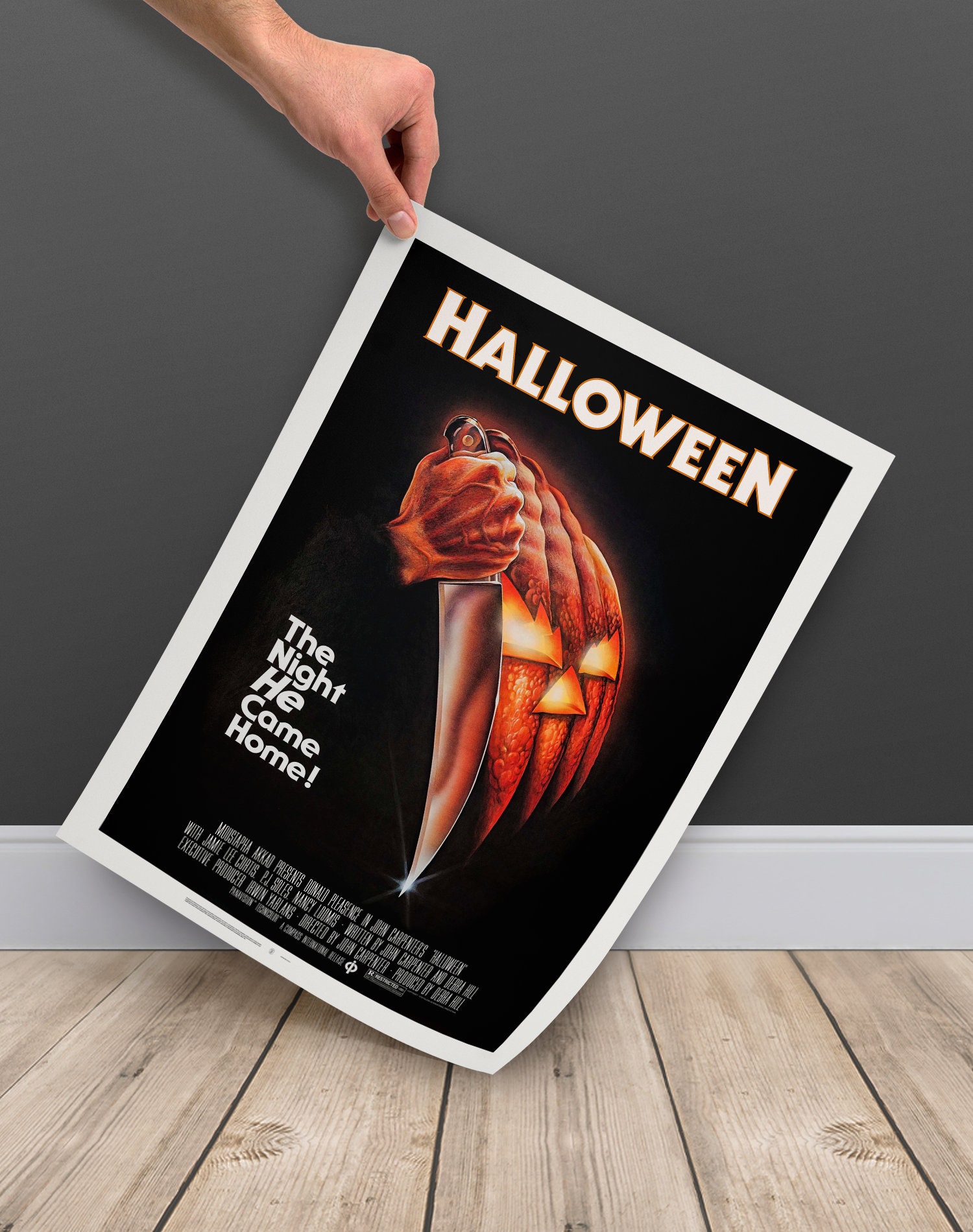 Halloween Movie Poster 1978 Digital Poster Download 300dpi | Etsy