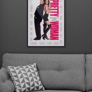 Pretty Woman - Movie Poster - Digital Poster Download, 300dpi Jpeg, A3 ...