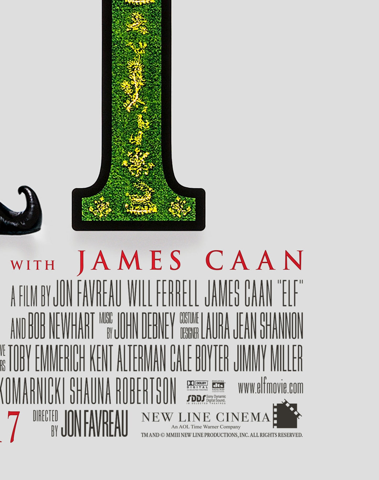 Elf - Movie Poster - Digital Poster Download, 300dpi Jpeg, A3 and ...
