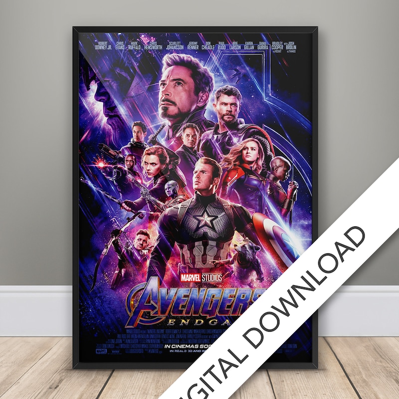 Infinity War Poster - Etsy