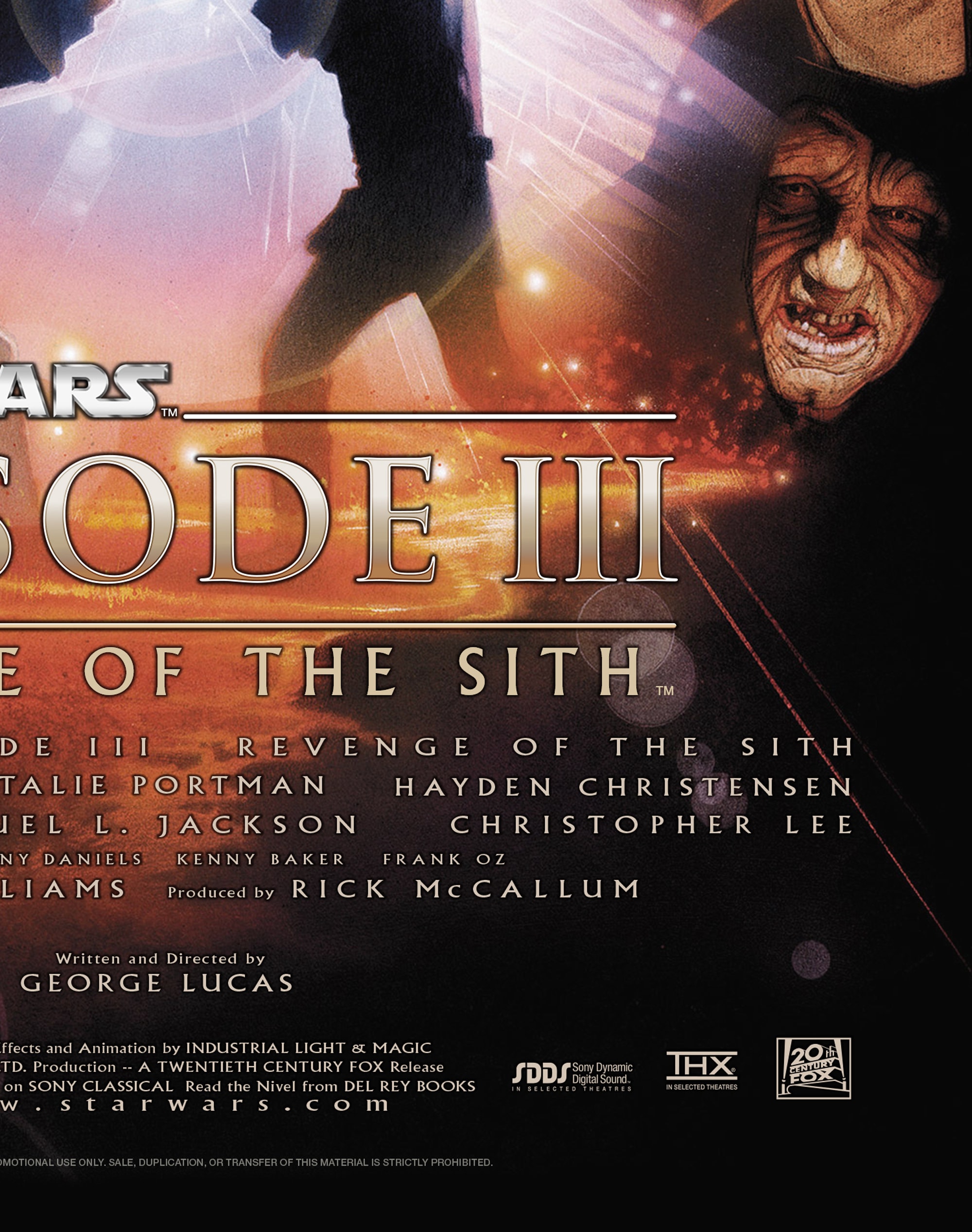 Star Wars Episode 3 Movie Poster