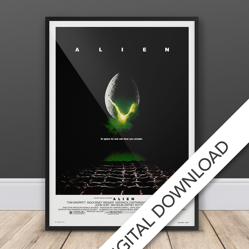 Alien Poster - Etsy UK