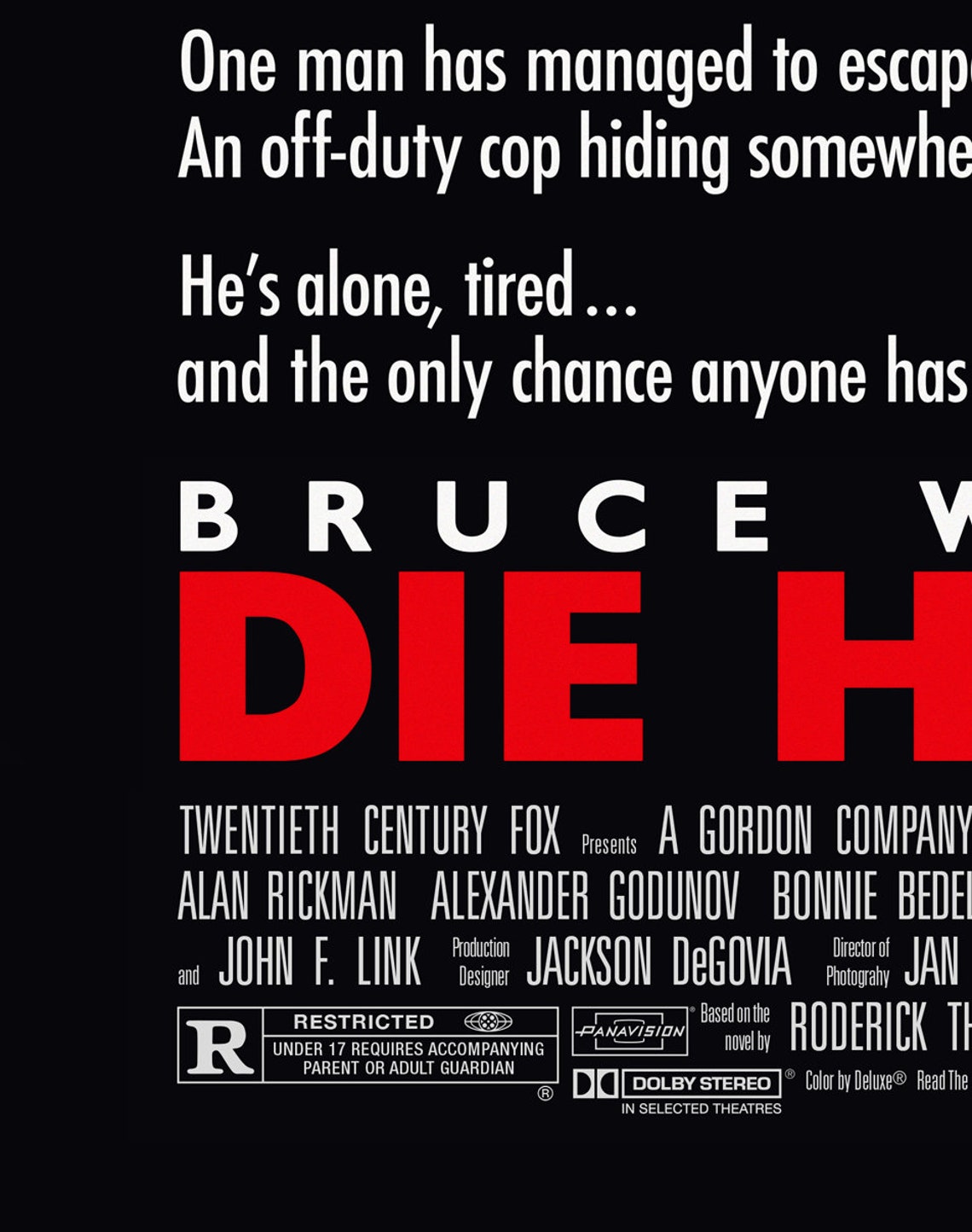 Die Hard Movie Poster Digital Poster Download 300dpi Jpeg | Etsy