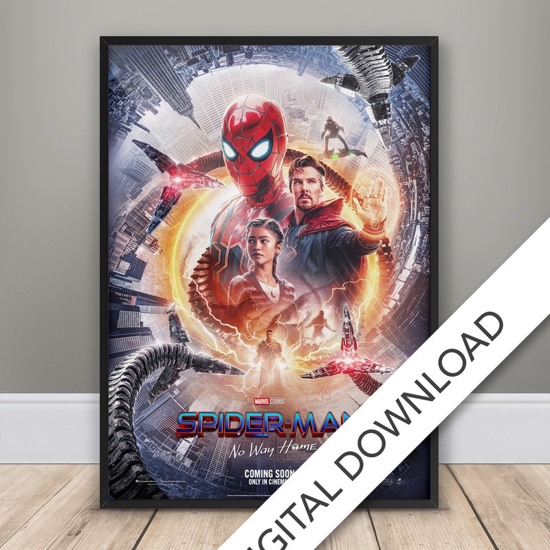 Spider Man No Way Home Poster - Etsy