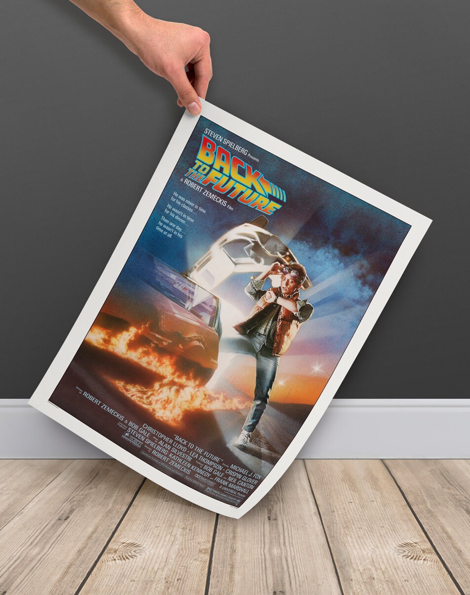 Back to the Future - Movie Poster - Digital Poster Download, 300dpi ...