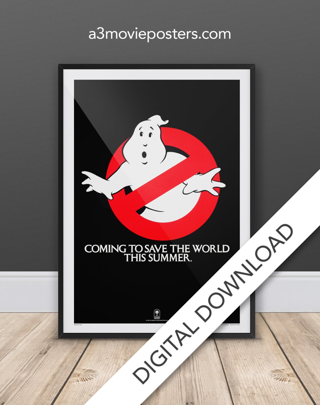 Ghostbusters Poster Movie Poster Digital Poster Download, 300dpi Jpeg ...