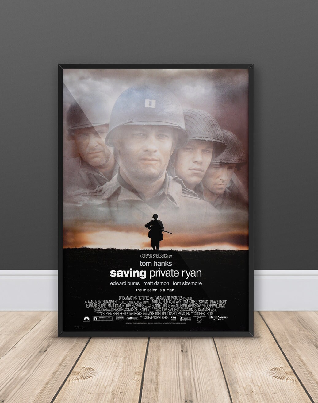 Saving Private Ryan Movie Poster Digital Poster Download | Etsy