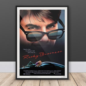 Risky Business - 1983 - Movie Poster - Digital Poster Download, 300dpi ...