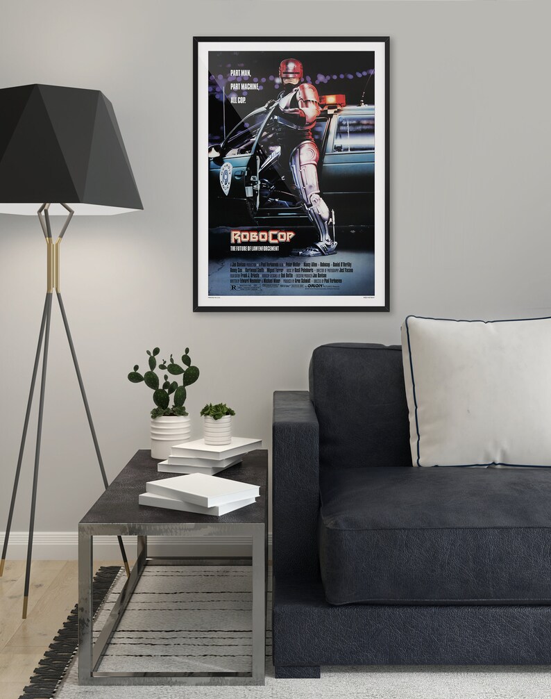 Robocop Movie Poster - 1987 - Digital Download, A3 Tabloid, Printable ...