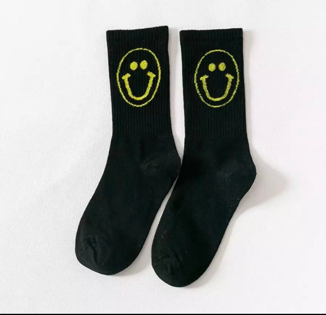 Smiley Face Socks. Smiley Face Socks. Cartoon Socks. Women - Etsy
