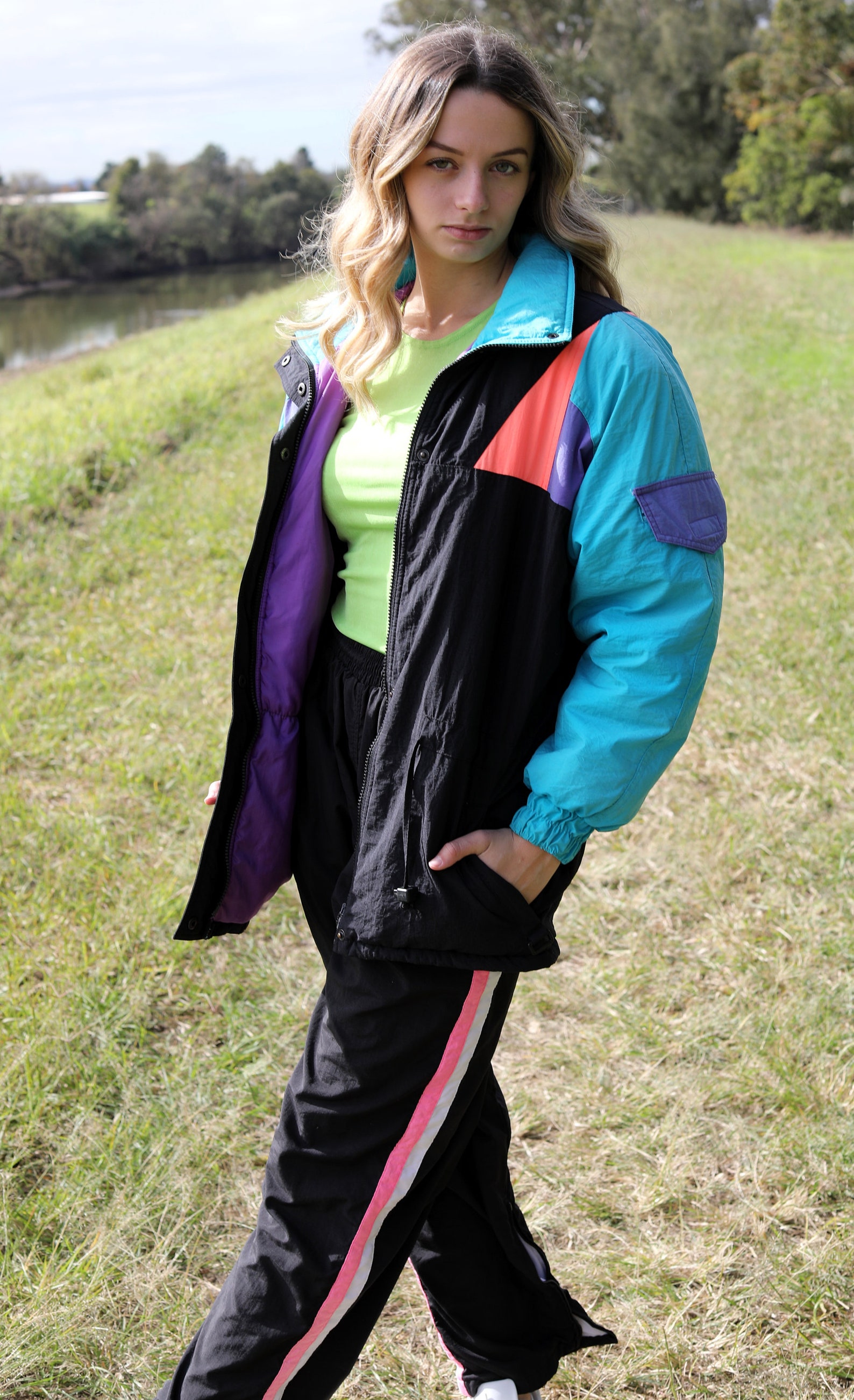 Vintage 90s Fluro Neon Ski Suit Jacket Vintage Snow Suit - Etsy Australia