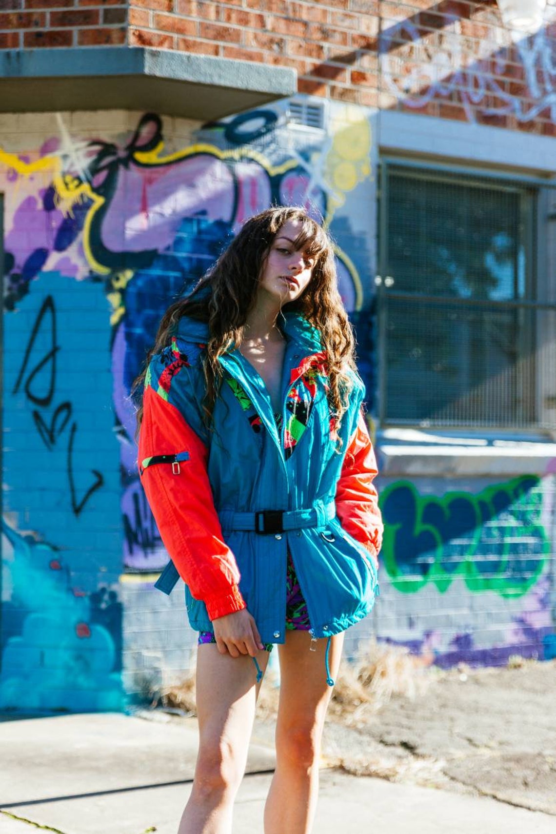 Vintage 80s Fluro Neon Ski Suit Jacket Vintage Snow Suit - Etsy Australia