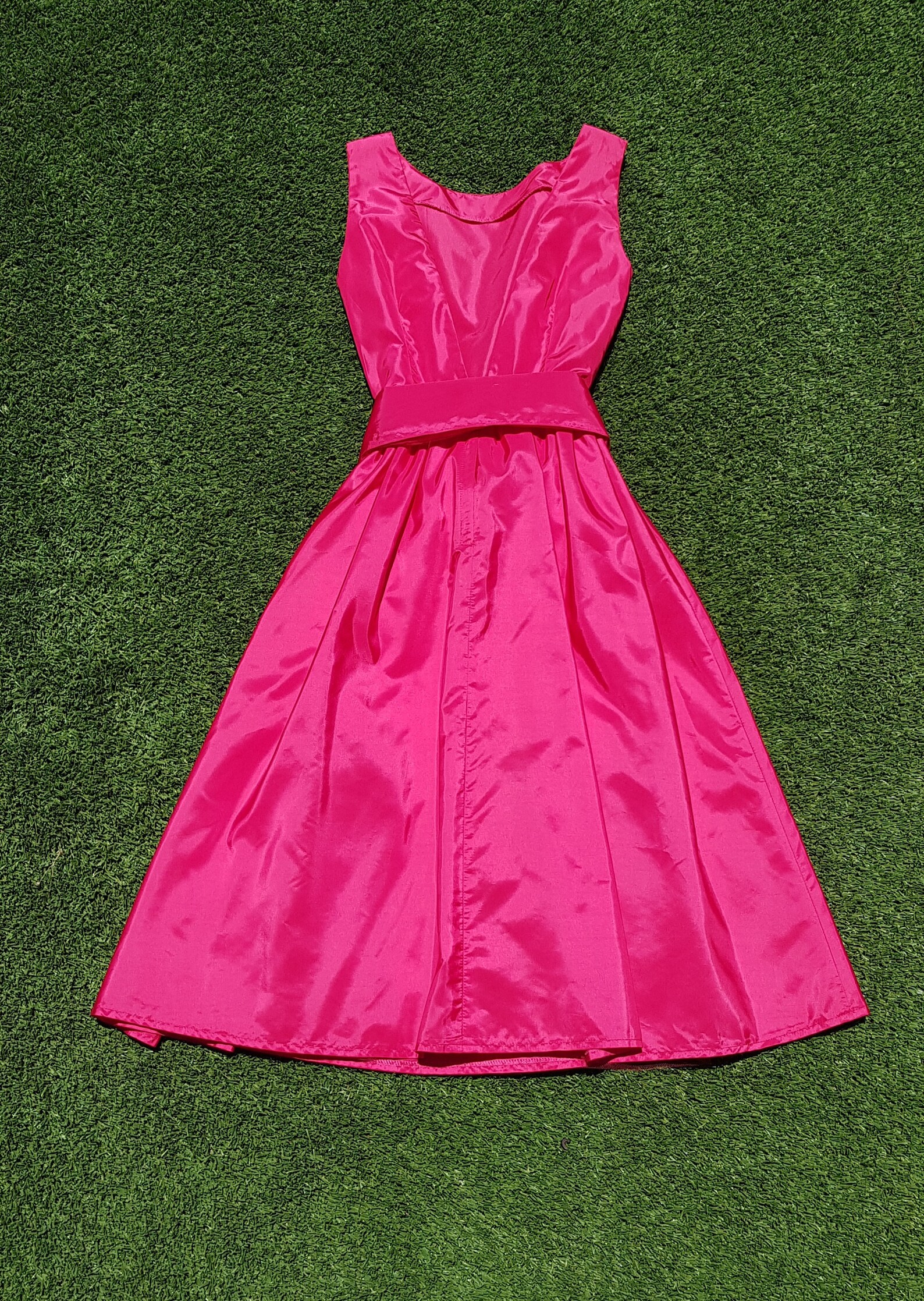 Vintage 80s PROM QUEEN Barbie Pink Prom Dress Large Bow Sash - Etsy ...