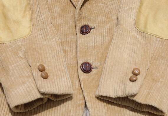 Vintage 70s Dark Academia Professor Jacket, Mens Size… - Gem