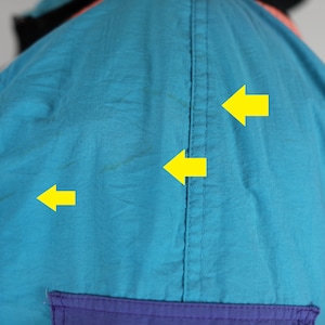 Vintage 90s Fluro Neon Ski Suit Jacket, Vintage Snow Suit Jacket, 90's ...