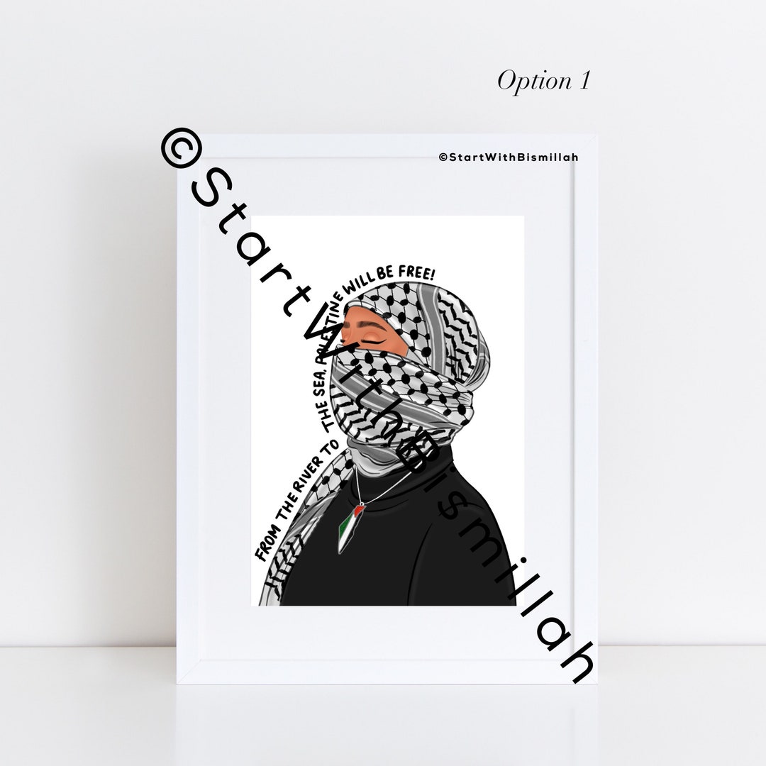 Keffiyeh - Print - Etsy