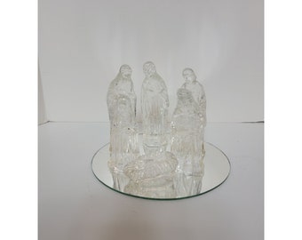 Glass Nativity | Etsy
