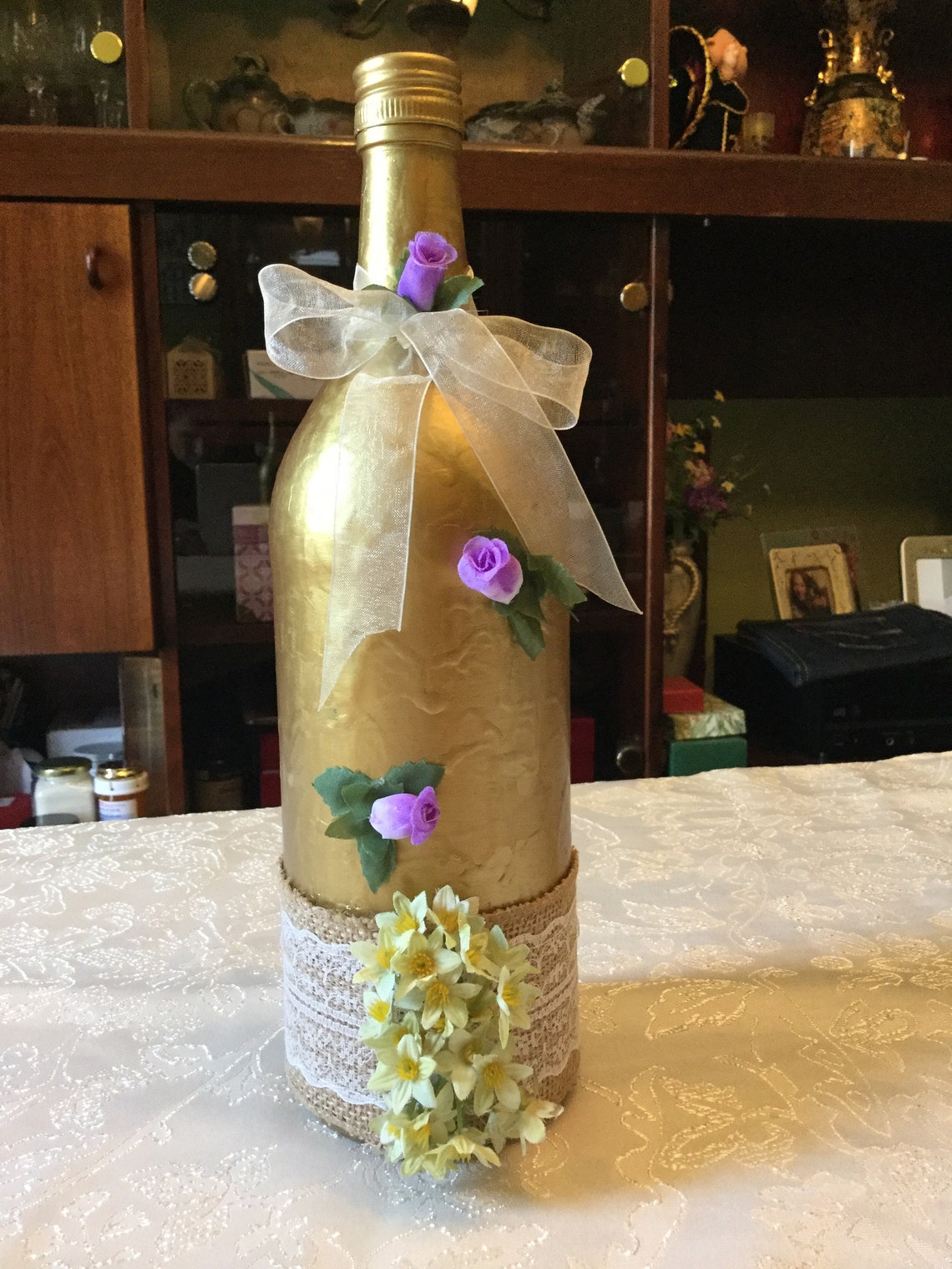 Hand Painted Bottles - Etsy