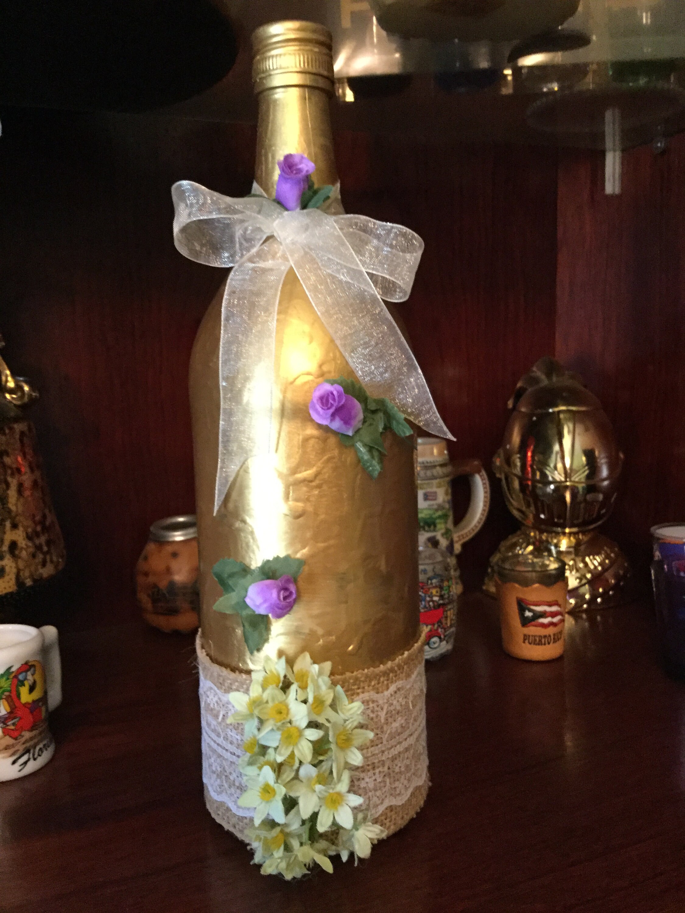 Hand Painted Bottles - Etsy