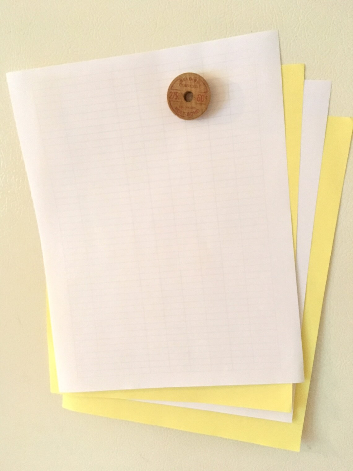 Magnets Made From Vintage Wooden Sewing Thread Spools set of - Etsy