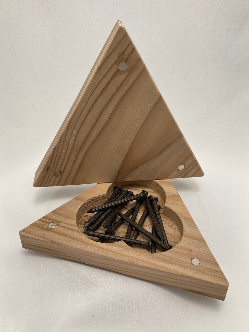 Peg Solitaire Cracker Barrel Puzzle Handmade Wooden Game - Etsy