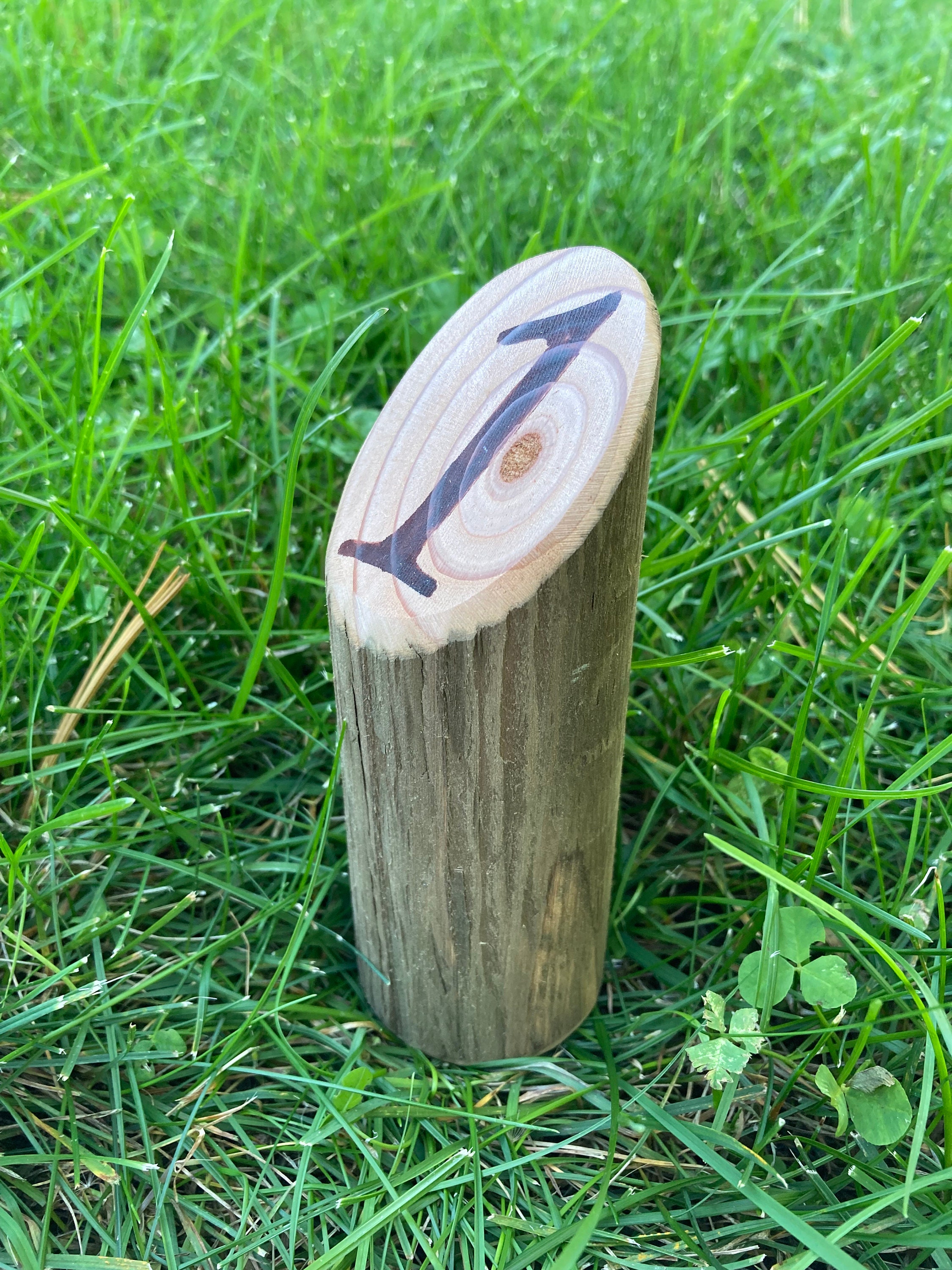 Scatter Game Set Rustic Pine Pins/baton Scandinavian | Etsy