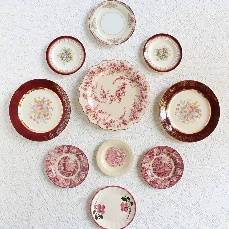 Antique China Plates - Etsy