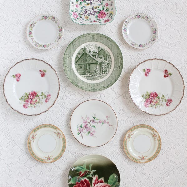 Antique China Plates - Etsy
