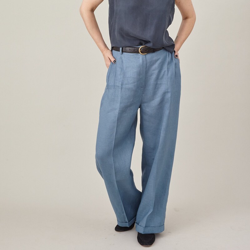 Linen Pants - Etsy