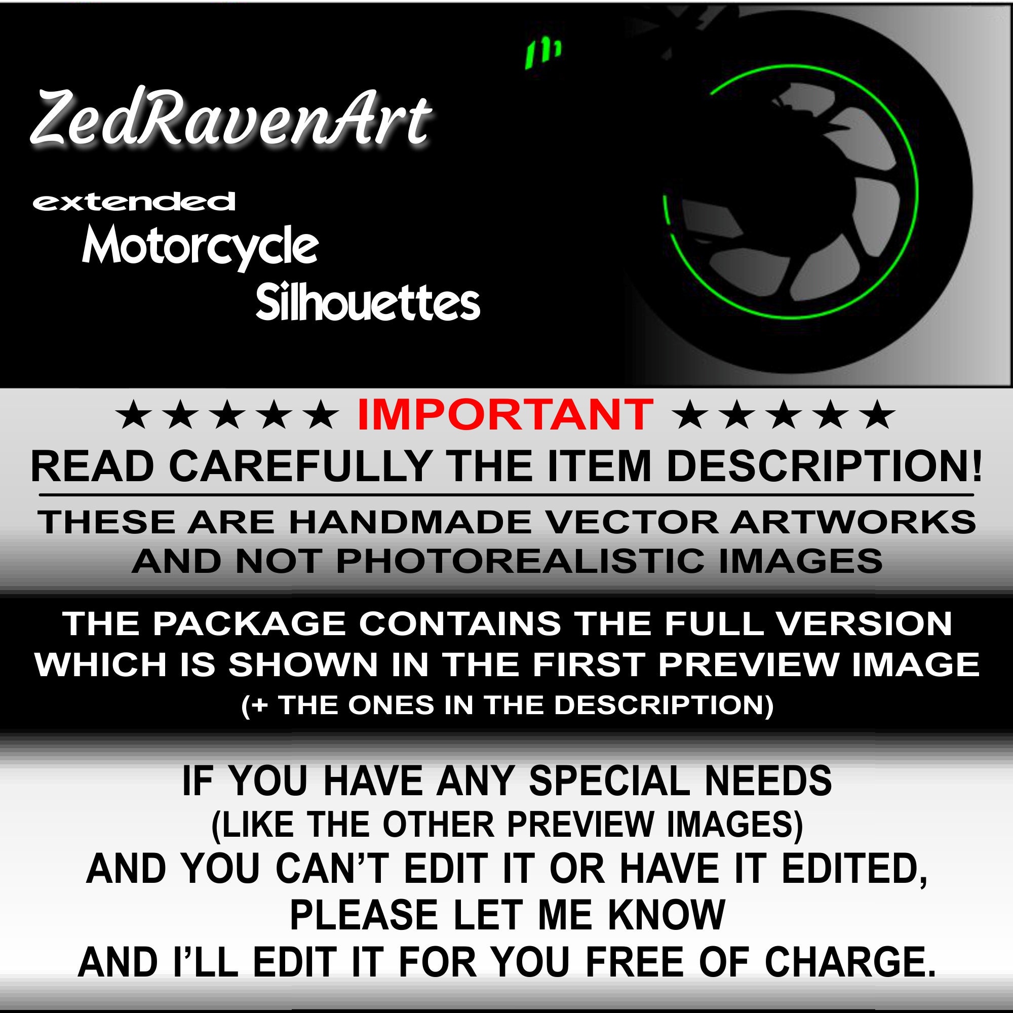 BMW S1000RR - Motorcycle Motorbike Vector Graphic Digital Artwork ...