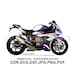 BMW S1000RR - Motorcycle Motorbike Vector Graphic Digital Artwork ...