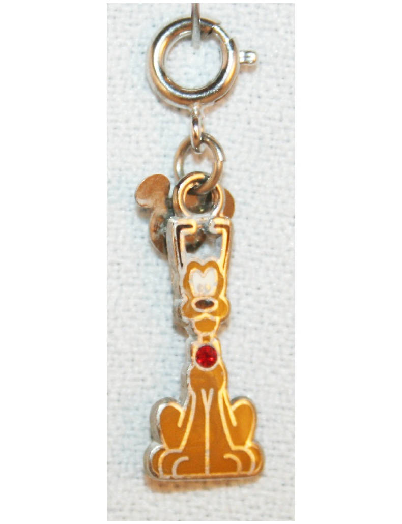Disney Pluto Charm Double Sided Bracelet Charms Necklace Earring Charm ...