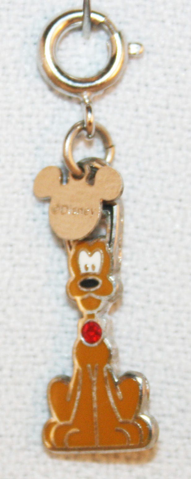 Disney Pluto Charm Double Sided Bracelet Charms Necklace Earring Charm ...