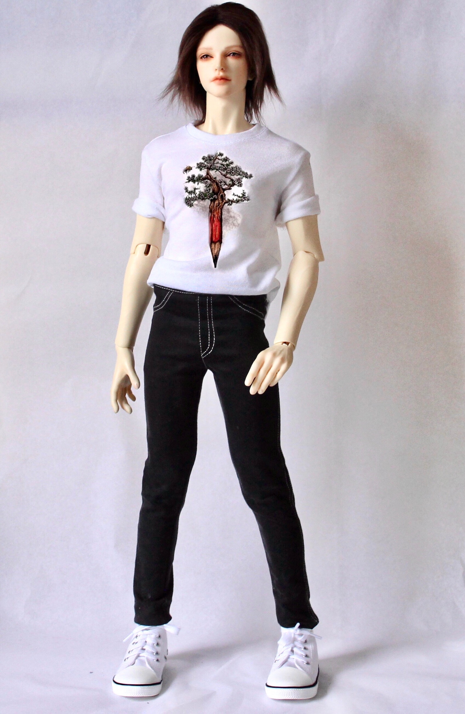 1/3 BJD SEWING PATTERN Eid Male Doll Tshirt Top Diy - Etsy Canada